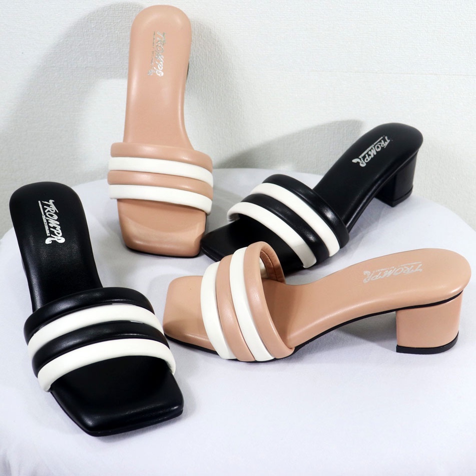 Jual Sandal Heels Remaja Simpel Haig Hells Kasual Big Size Terbaru Hak ...