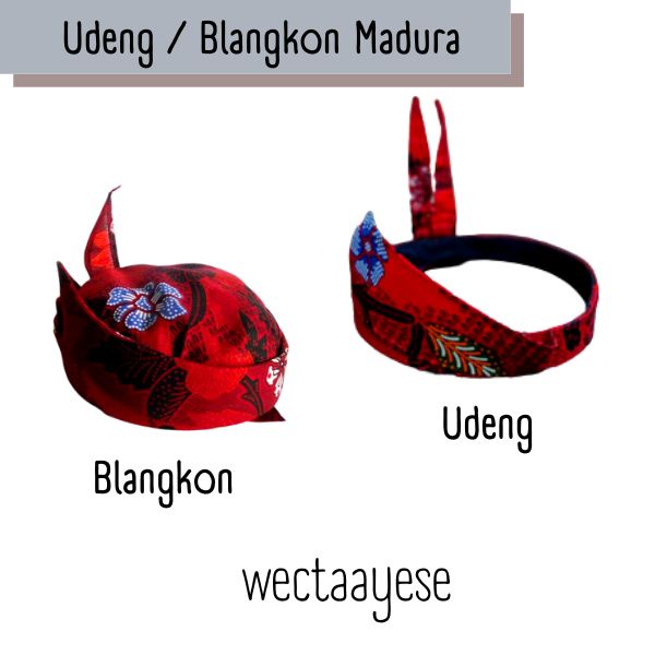 Jual UDENG SAKERA / ODHENG / IKAT KEPALA KHAS MADURA / UDENG INSTAN ...