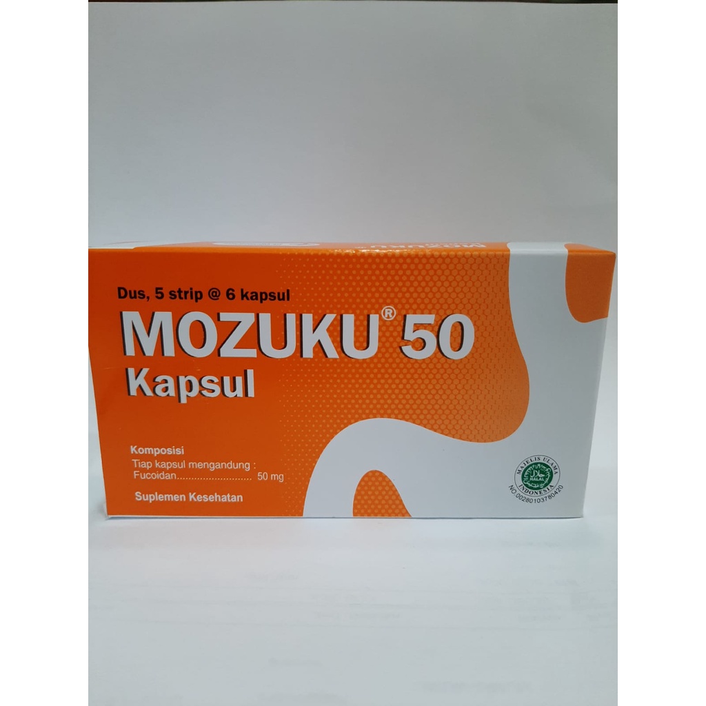 Jual MOZUKU 50 MG KAPSUL BOX ISI 30 TABLET | Shopee Indonesia