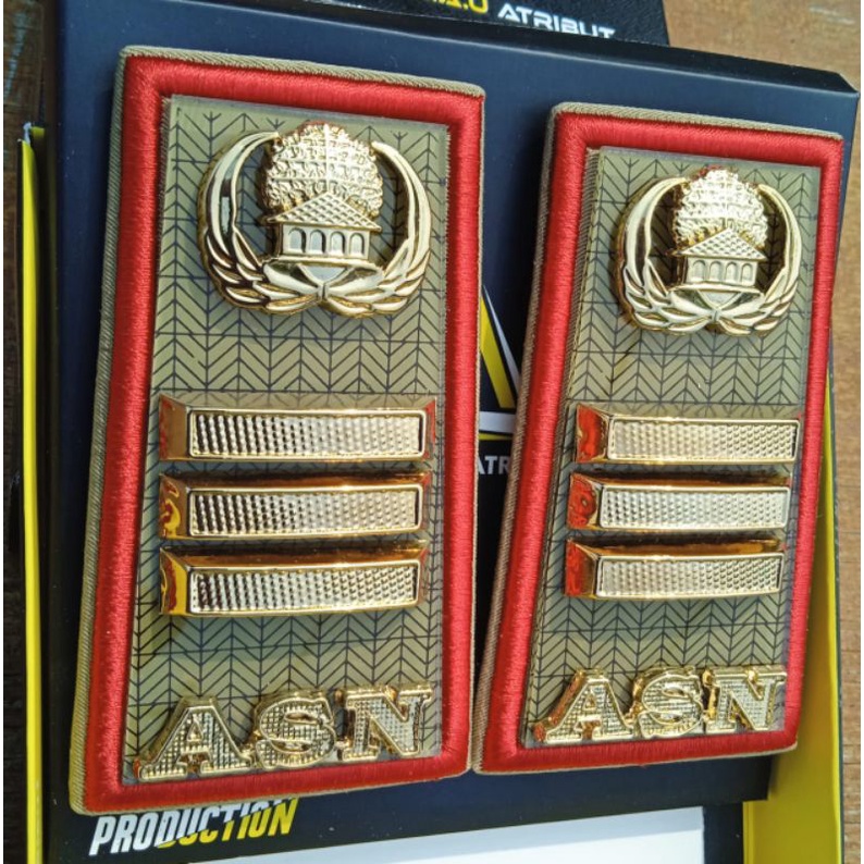 Jual Pangkat Korpri ASN 3C list merah | Shopee Indonesia