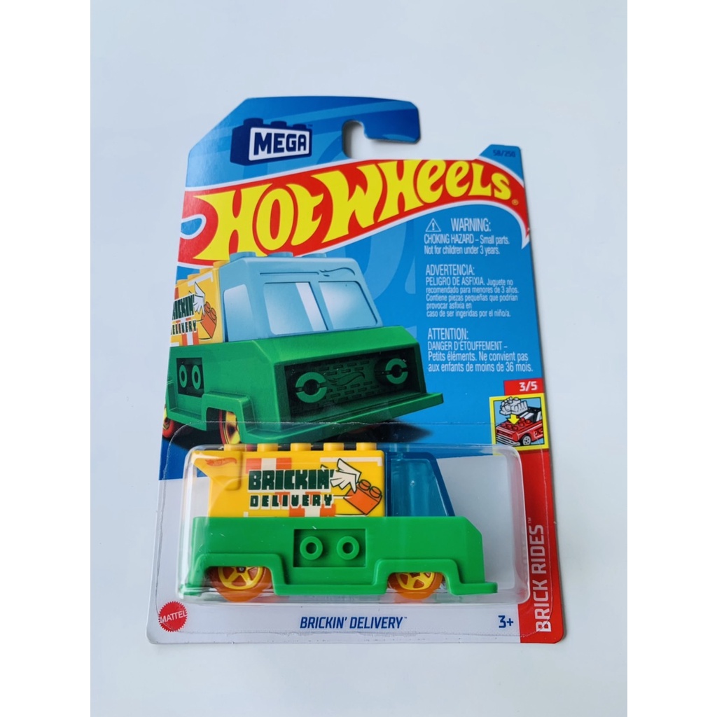 Jual HOTWHEELS HOT WHEELS BRICKIN DELIVERY HIJAU LEGO BRICK RIDERS LOT ...