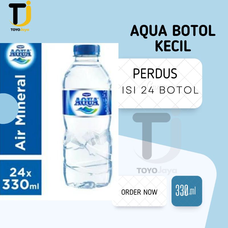 Jual Aqua botol mini 330 ml | Shopee Indonesia