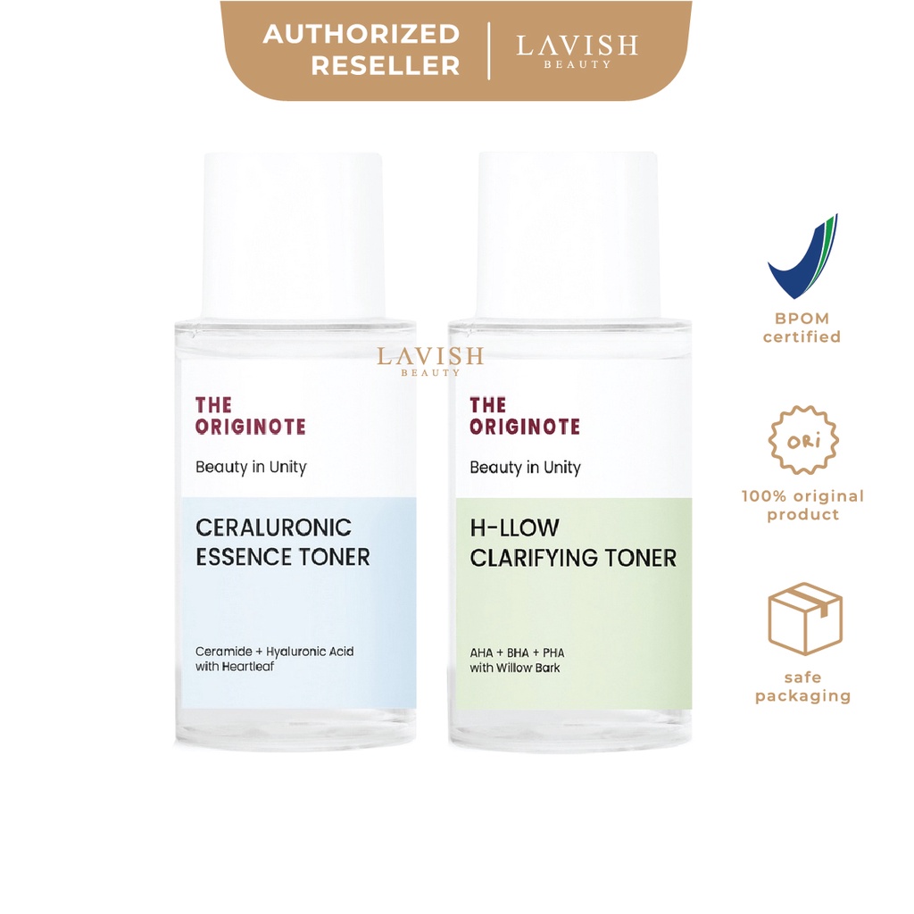 Jual THE ORIGINOTE H-llow Clarifying Toner // Ceraluronic Essence Toner ...
