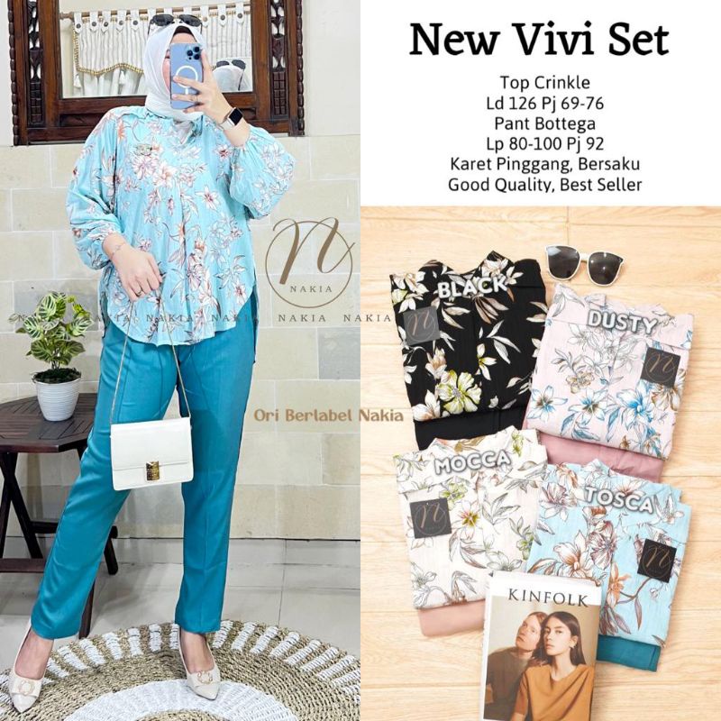 Jual NEW VIVI SET + BIG VIVI SET#46 ori by NAKIA | Shopee Indonesia