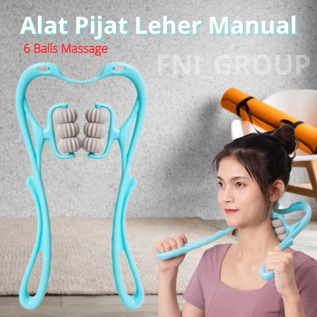 Jual [FNI] TERLARIS..!! Macroupta Alat Pijat Leher Manual Relaxing Neck ...