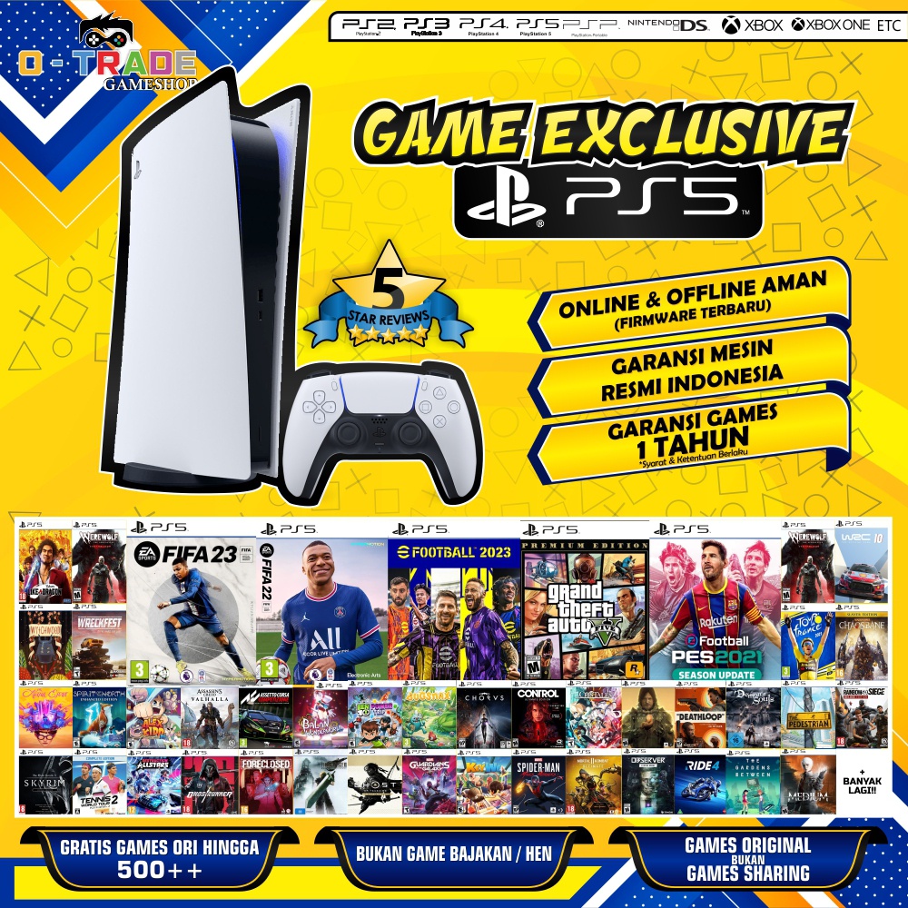 Harga PS5 Original Full Game Terbaru September 2023 |BigGo Indonesia