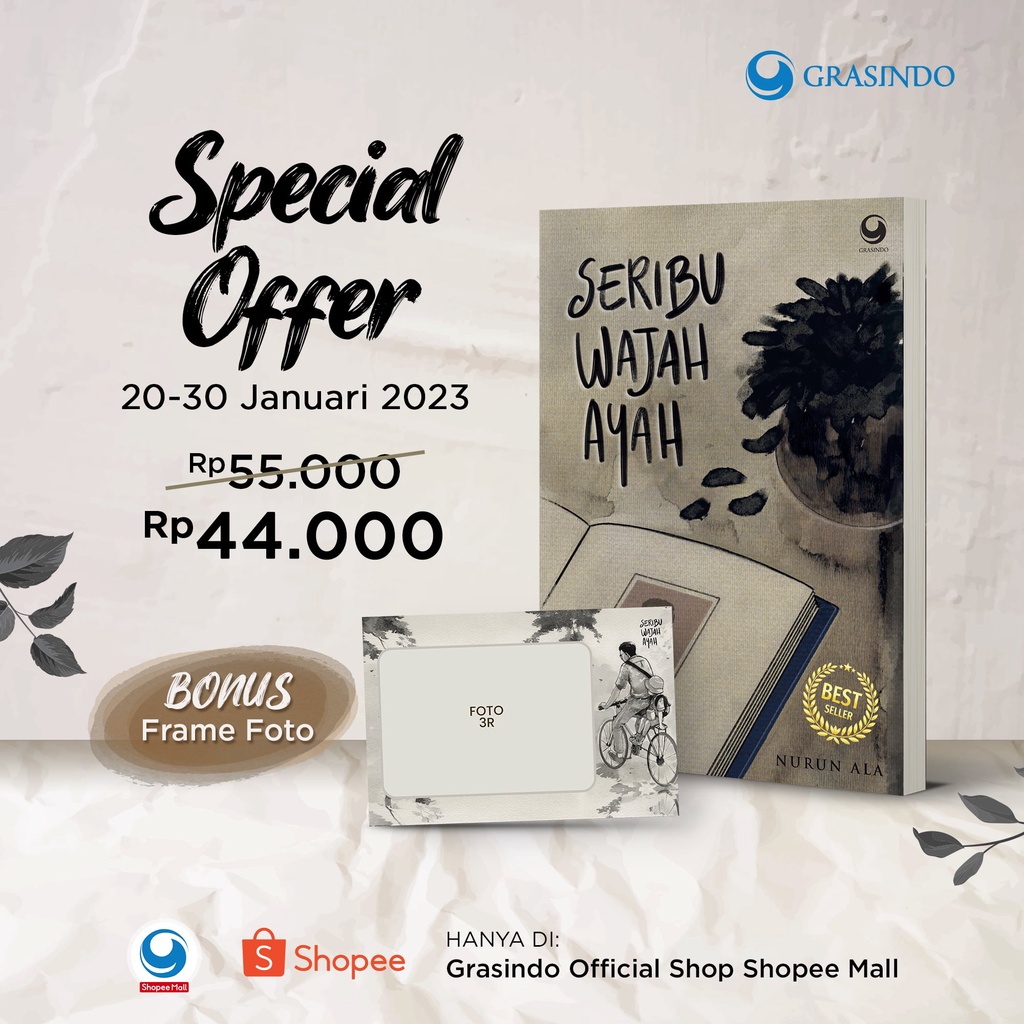 Jual Grasindo - Seribu Wajah Ayah (Azhar Nurun Ala) | Shopee Indonesia