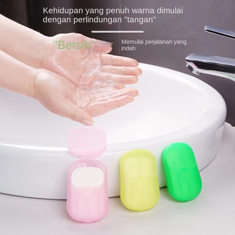 Jual Kertas sabun kotak, tablet cuci tangan portabel, tablet sabun ...