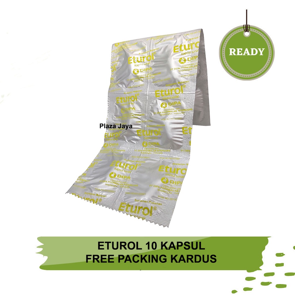 Jual ETUROL 400 IU Strip 10 Kapsul / Eturol Kapsul Per Strip | Shopee ...