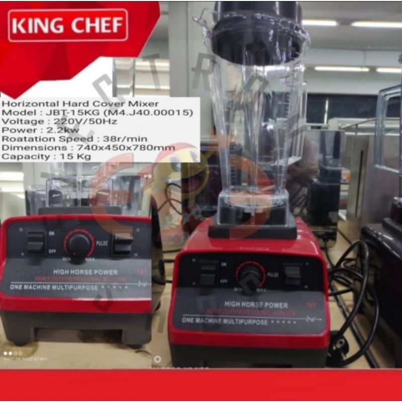Jual King Chef Ly767 Heavy Duty blender Soundproof - Ly767 | Shopee Indonesia
