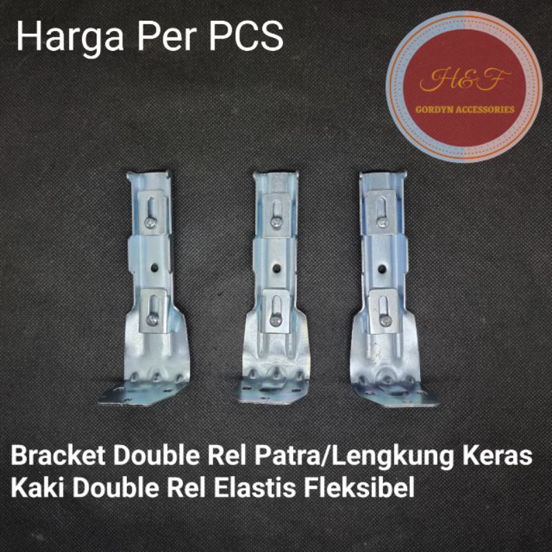 Jual Bracket Double Rel Patra/Kaki Double Rel Patra/Bracket Double Rel ...