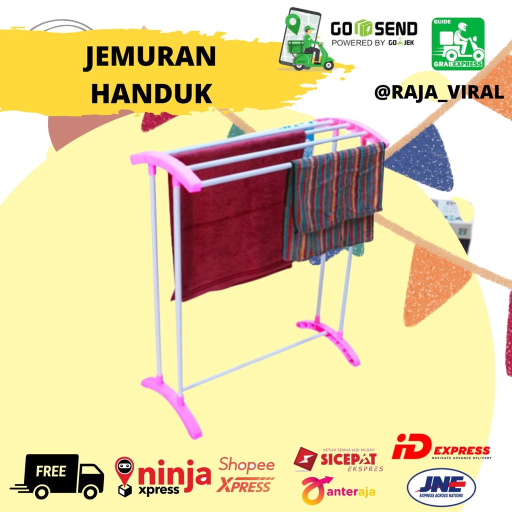 Jual Jemuran Handuk DYNAMIC | Shopee Indonesia