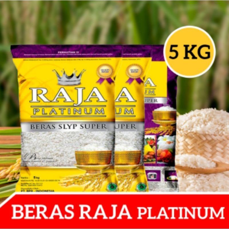 Jual Beras raja premium 5kg murah beras raja 5kilo promo | Shopee Indonesia