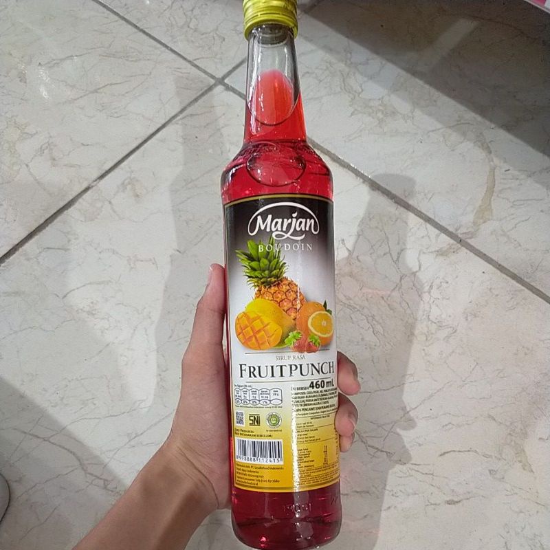 Jual Marjan Boudoin fruit punch All Varian 460 Ml | Shopee Indonesia