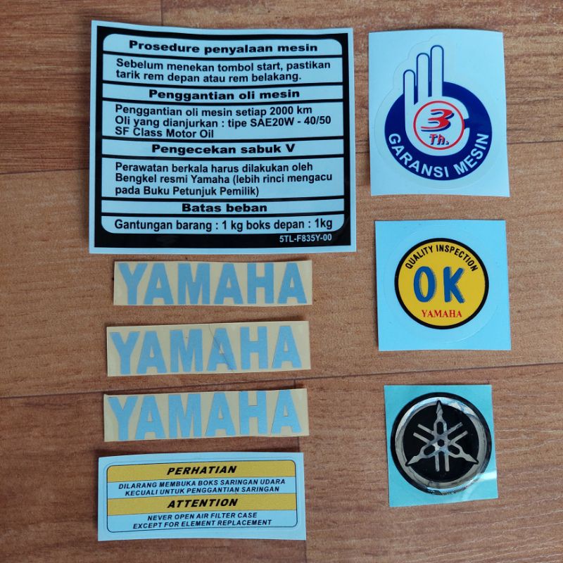 Jual PROSEDUR MIO STIKER PROSEDUR MIO 5TL STICER PROSEDUR MIO LOGO ...