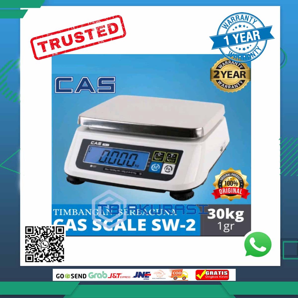 Jual Timbangan Meja Digital Serbaguna CAS SW 11 2 Laundry Buah Sayur Paket Warung Sembako 3kg ...