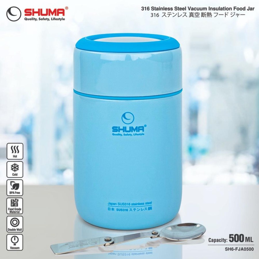 Jual Shuma Vacuum food jar INSULATION FOOD JAR 500ML | Shopee Indonesia
