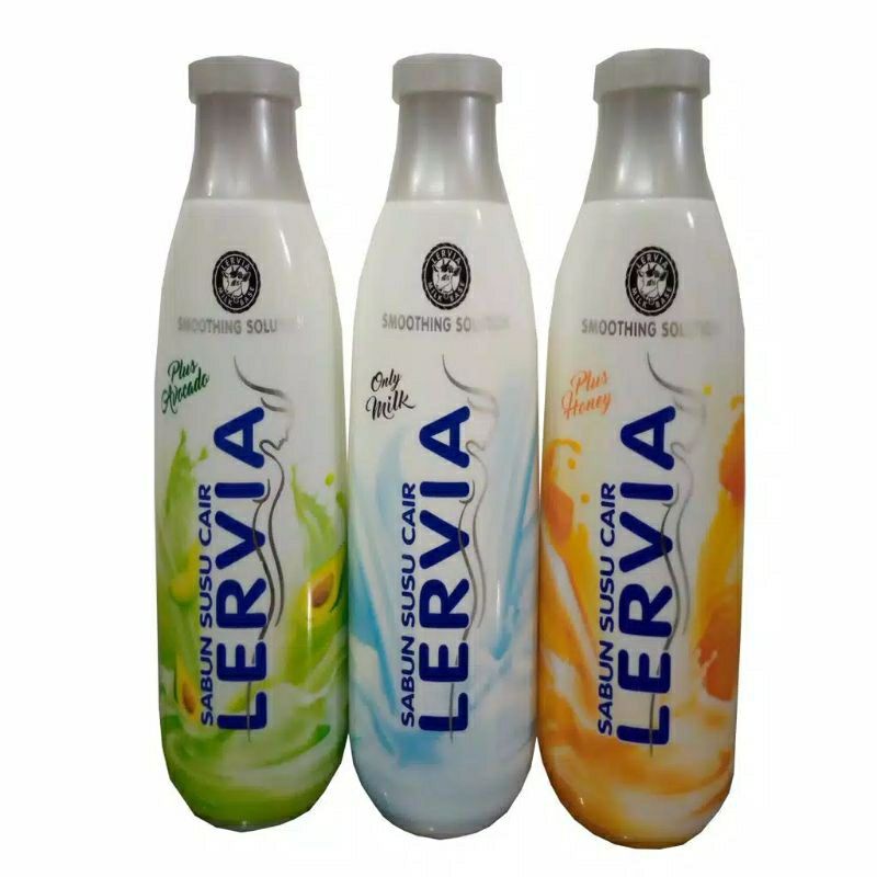 Jual Lervia Milk Avocado Honey Shower Cream Bodywash Original Botol 250 ...