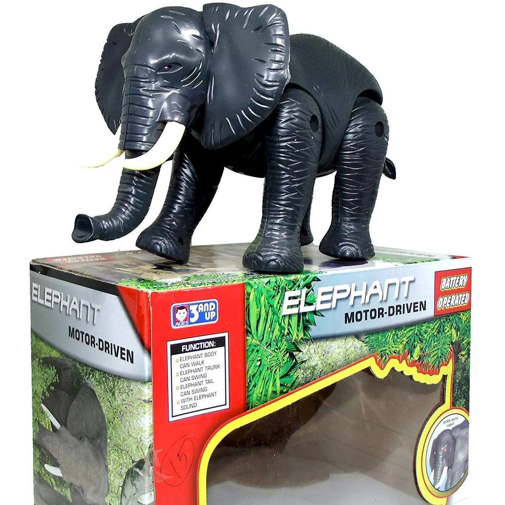 Jual Mainan Gajah Robot Berjalan dan Bersuara | Shopee Indonesia