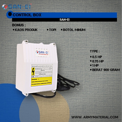 Jual Control Box San-Ei Control Box Pompa Satelit Pompa Air Control Box Idec Control Box Sibel ...