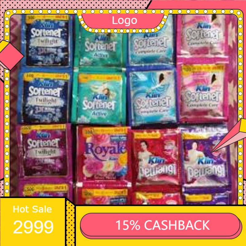 Jual SOKLIN SOFTENER 14ML, SOKLIN SOFTENER SASET 500AN 1 RENCENG ISI 12 ...