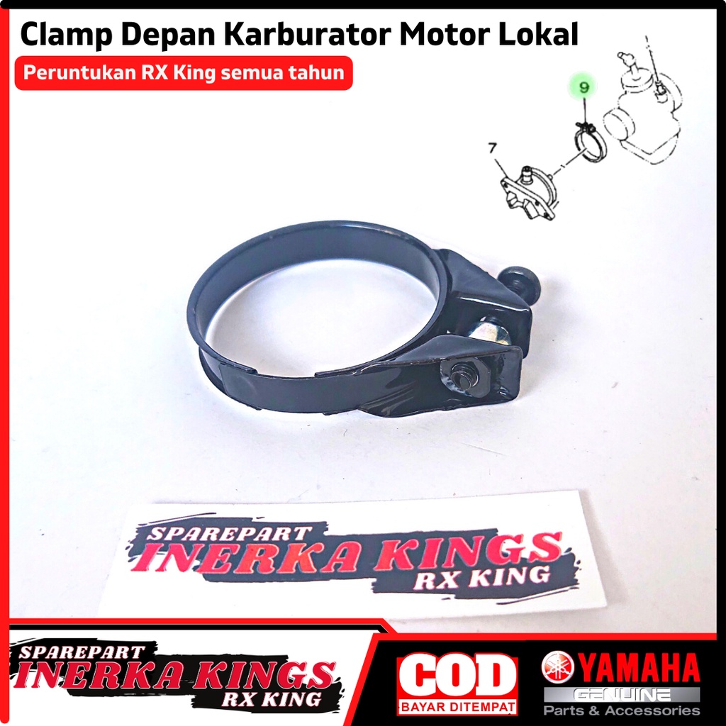 Jual Clamp Klem Karburator Ke Filter Dan Manipul Rx King Rxs Set Lokal ...