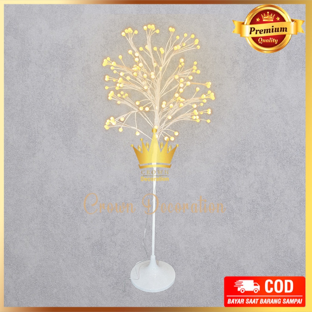 Jual 1 Set Lampu Standing / Berdiri Pearl Tree / Pohon Mutiara Led Twig ...