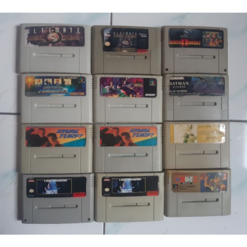 Jual kaset super nintendo / kaset snes 16 bit | Shopee Indonesia