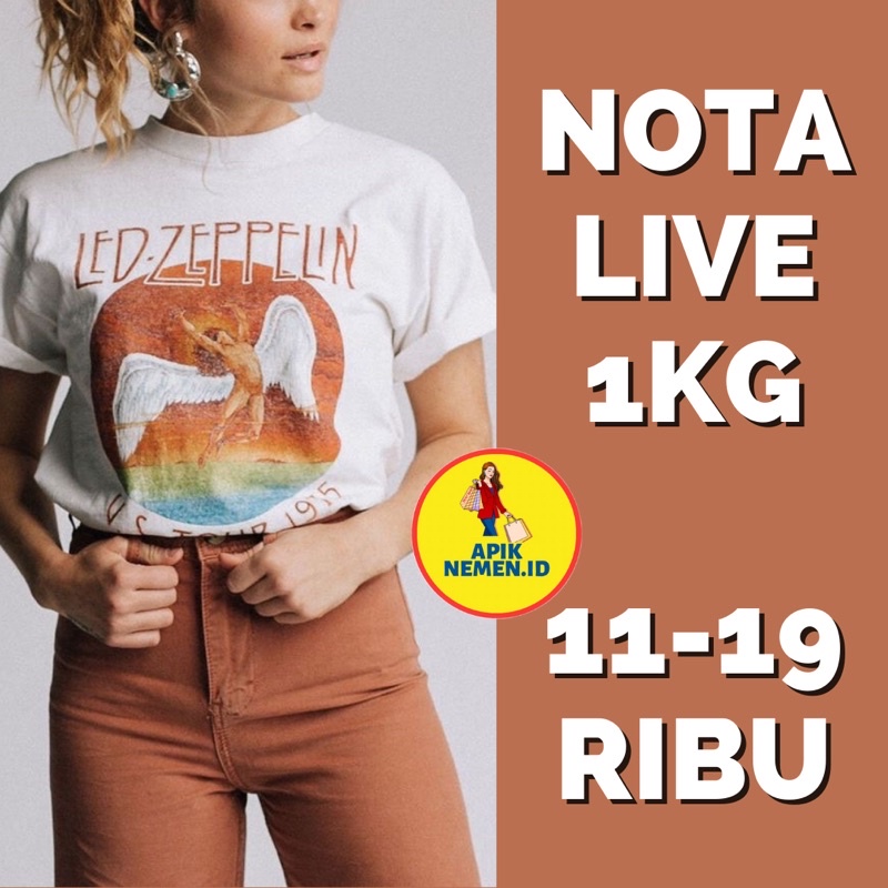 Jual NOTA LIVE 1 KG (11-19 RIBU) | Shopee Indonesia