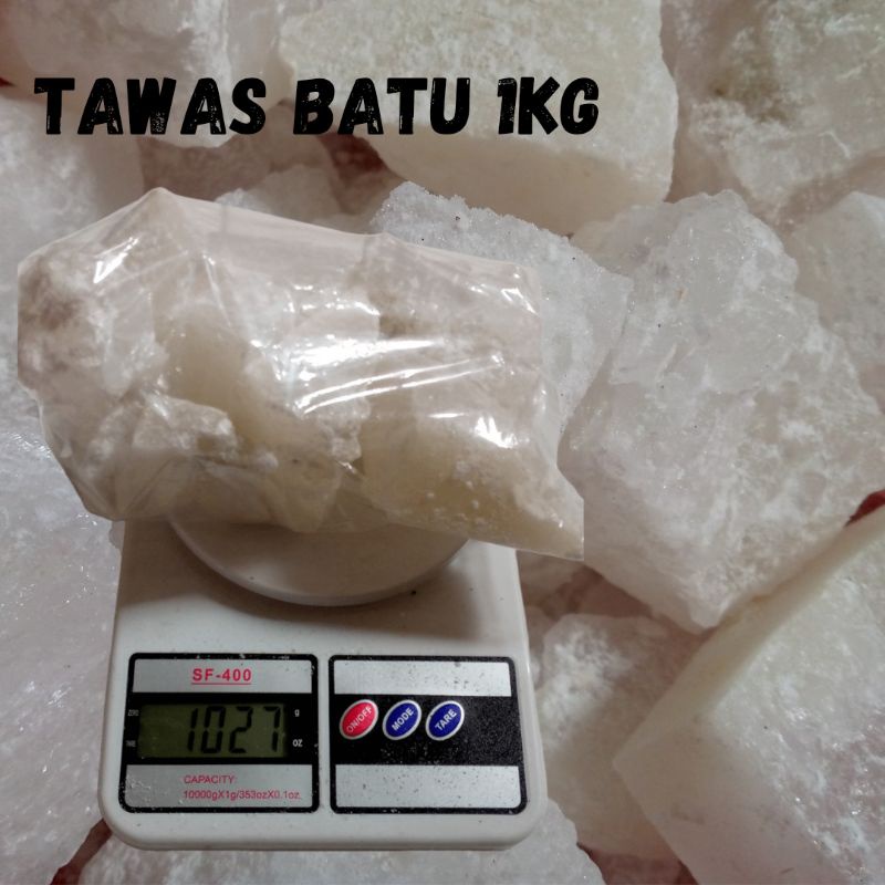 Jual Batu Tawas 1 Kg Bahan Deodorant Alami Penghilang Bau Ketiak ...