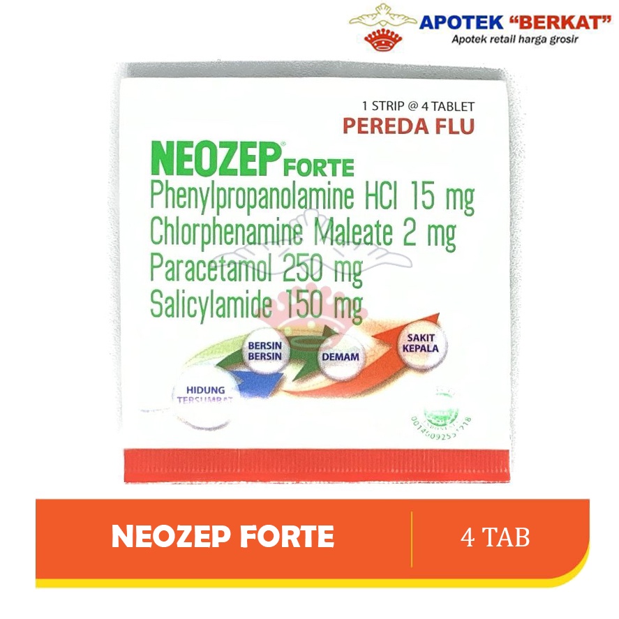 Jual NEOZEP FORTE 1 STRIP 4 TABLET | Shopee Indonesia