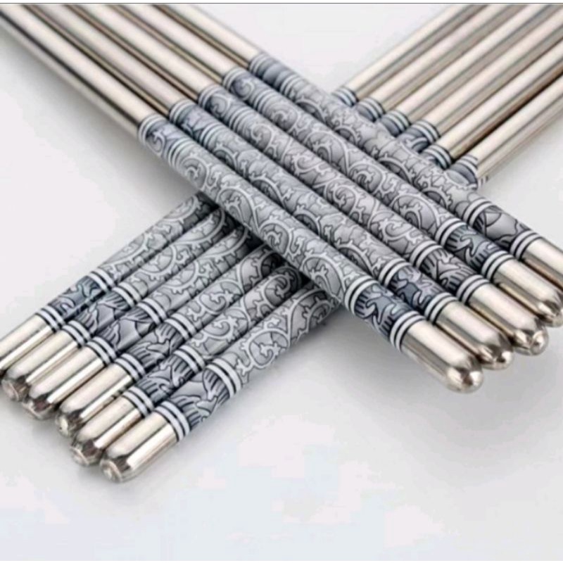 Jual 10pcs Sumpit Stainless | Shopee Indonesia