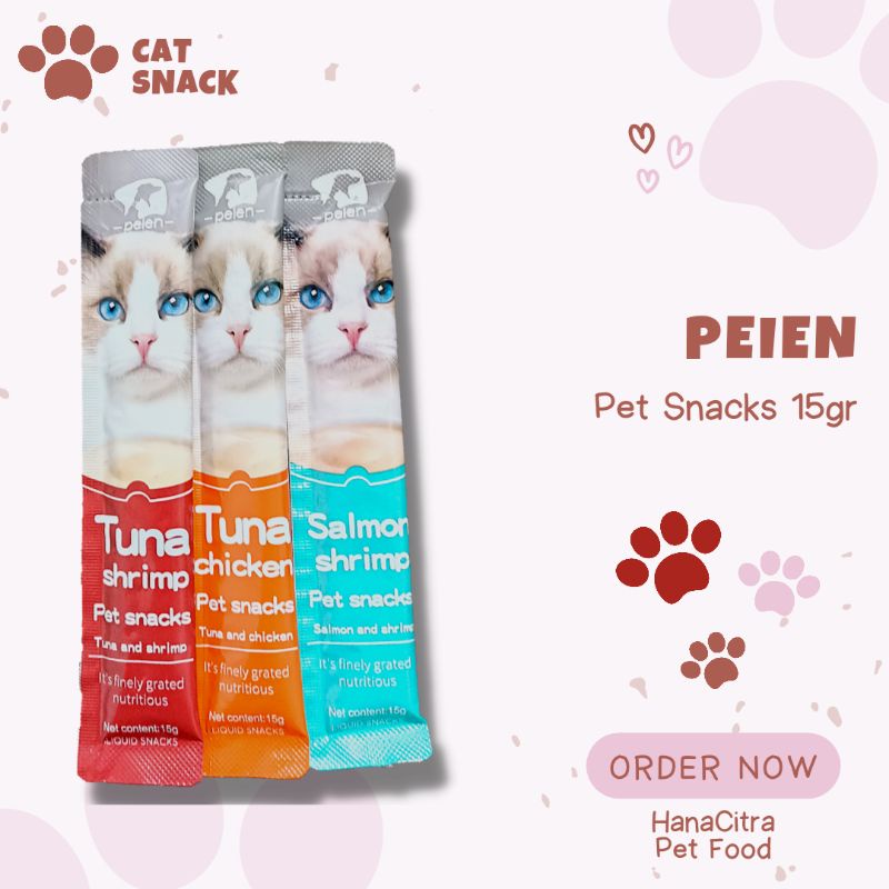Jual Peien Snack Kucing 15gr / Peien Cat Snack 15gr | Shopee Indonesia