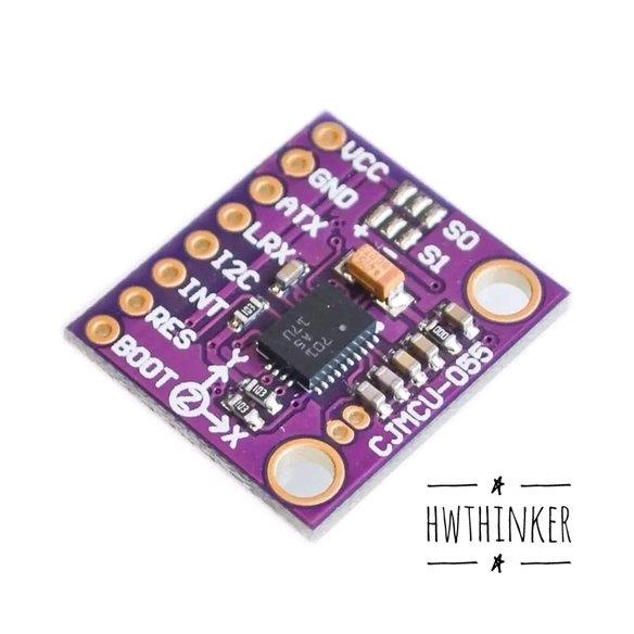 Jual Modul Sensor CJMU-055 BNO055 9DOF 9-Axis IMU Accelerometer ...