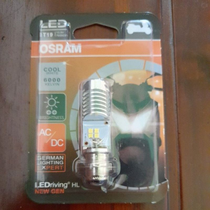Jual Lampu depan led motor H6 bebek/matic osram T19 ac/dc | Shopee Indonesia