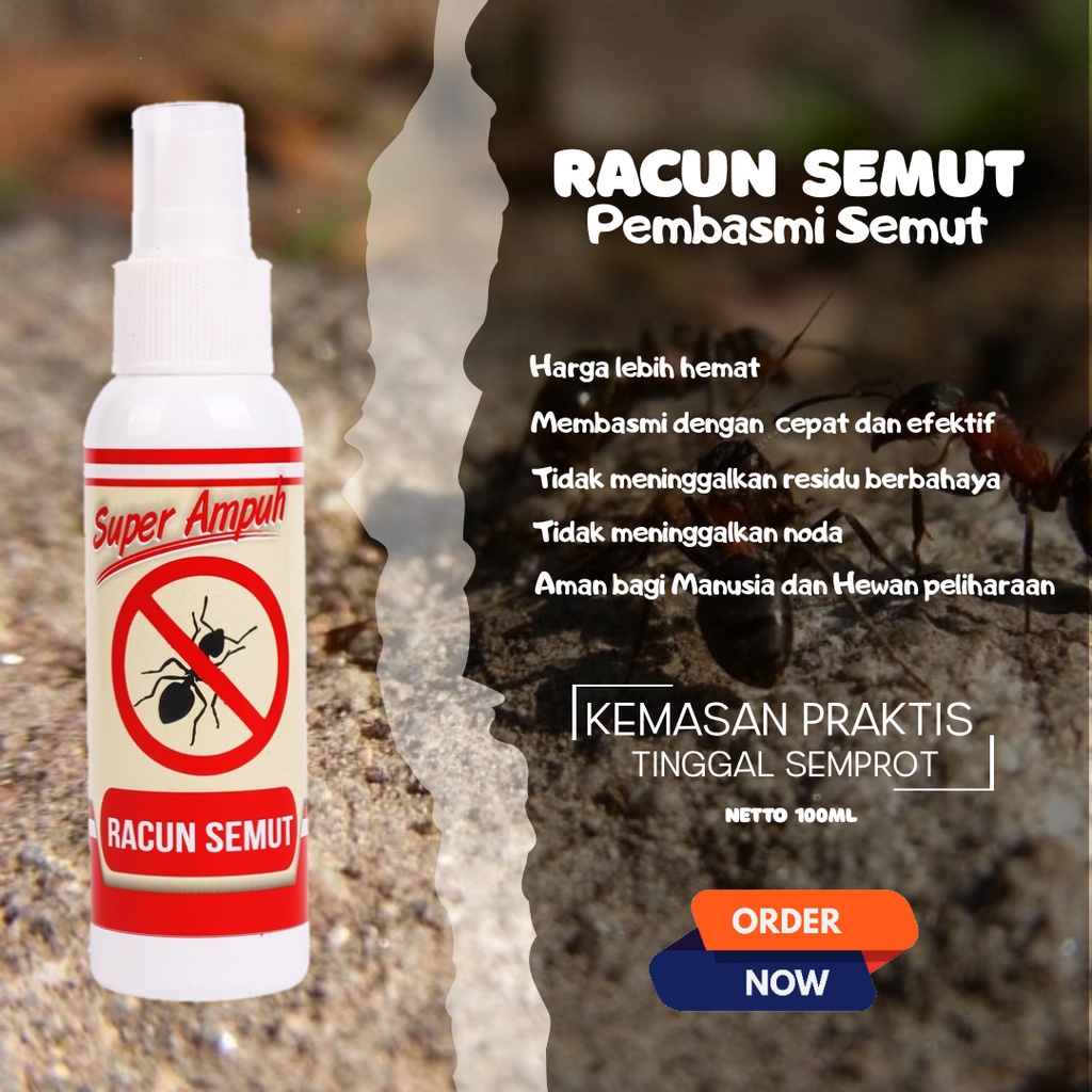 Jual Racun Semut Super Ampuh, Pengusir Semut, Pembasmi Semut Cair Gun ...