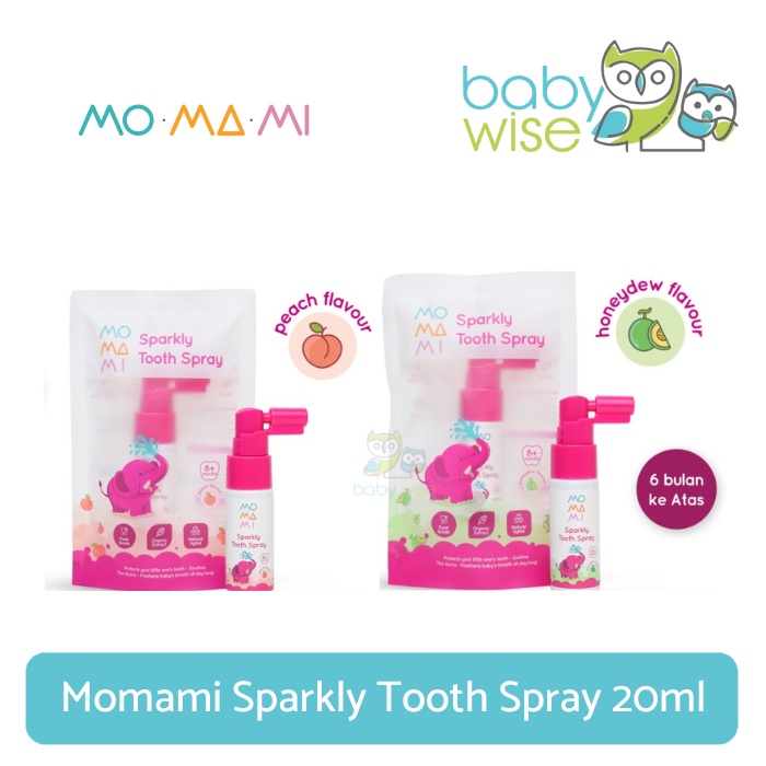 Jual Momami Sparkly Tooth Spray 20ml - Perawatan Gigi & Mulut Anak ...