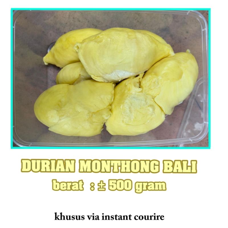 Jual DURIAN MONTONG KUPAS / BUAH DURIAN MONTHONG BALI | Shopee Indonesia
