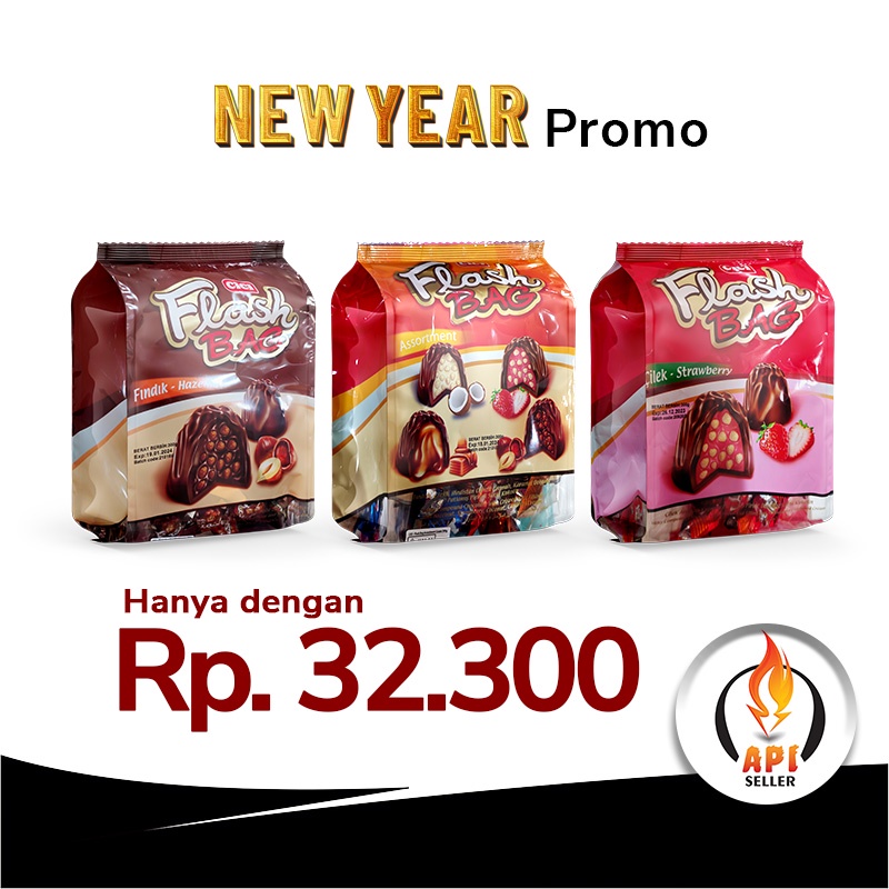 Jual CICI FLASH BAG CHOCOLATE 300g | Shopee Indonesia