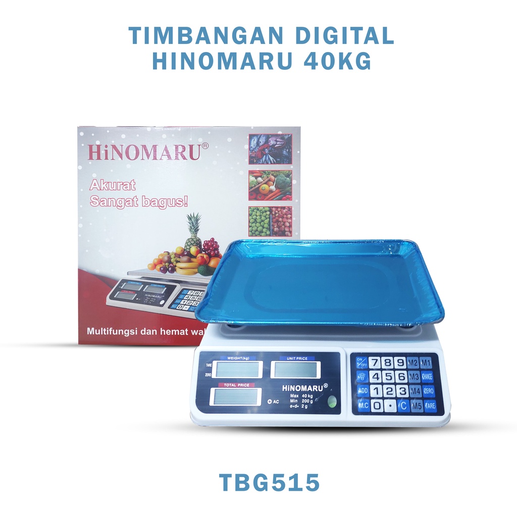Jual Timbangan Buah Digital Computing Scale 40kg Double Display ...
