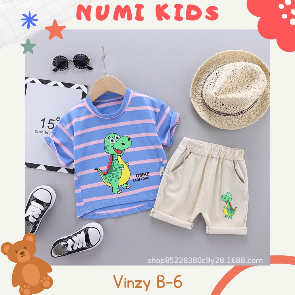 Jual (VINZY B-6) Setelan Kaos Celana Bayi Anak Laki Laki Import Premium ...