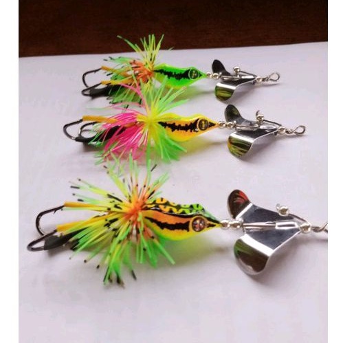 Jual Mini slater buzzbait,tiktok lure mini,umpan casting gabus killer,umpan casting berisik ...