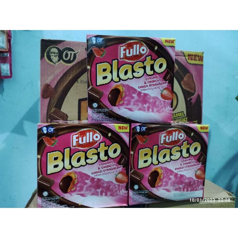 Jual FULLO BLASTO STRAWBERRY (1 pack isi 15 pcs) | Shopee Indonesia
