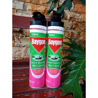 Jual Baygon Spray 450ml Bunuh Nyamuk Mati dalam 5 Detik | Shopee Indonesia