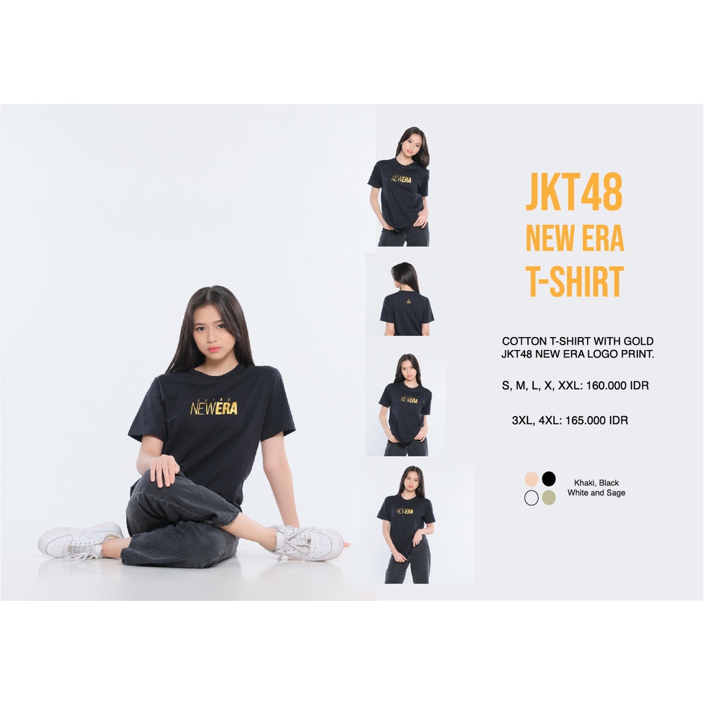Jual KAOS JKT48 NEW ERA JKT 48 NEWERA | Shopee Indonesia