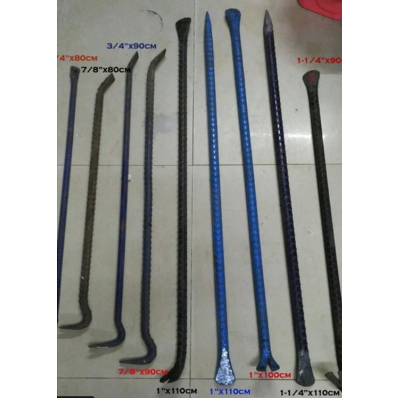 Jual LINGGIS BESI 80 CM ULIR 7/8 X 80 CM MENCABUT PAKU DLL | Shopee ...