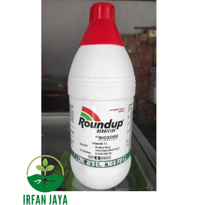Jual Roundup 1Liter Herbisida pembasmi rumput liar mati sampai akarnya ...