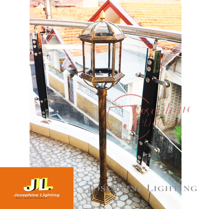 Jual Lampu Taman Tiang Outdoor Seri 6068 B | Shopee Indonesia