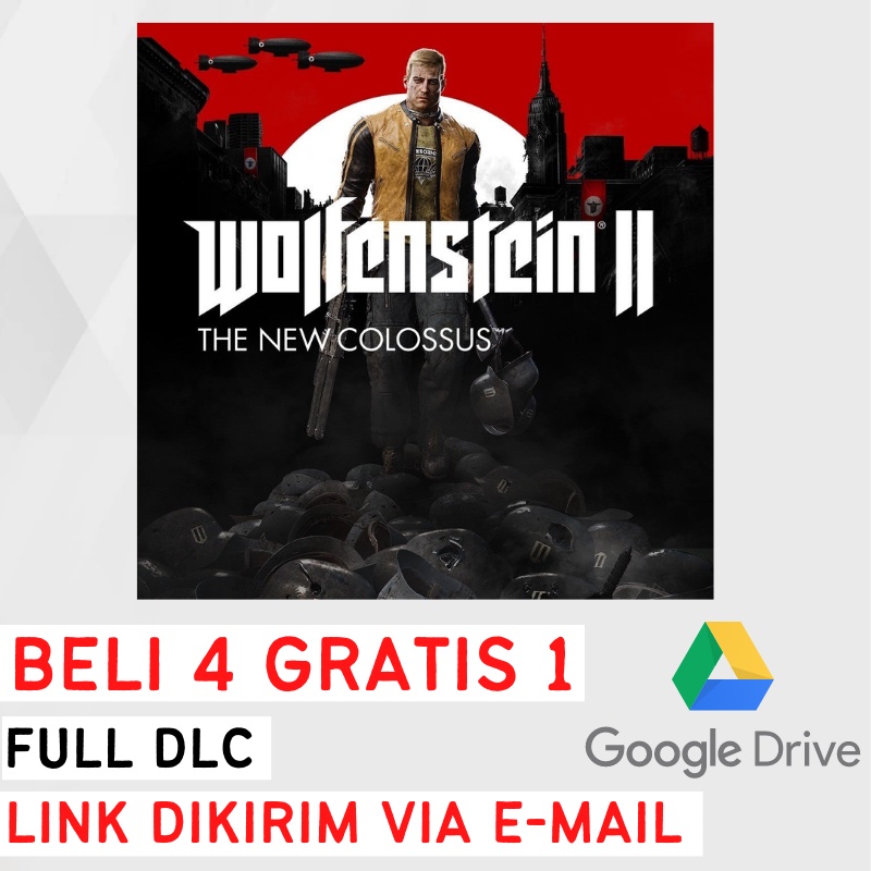 Jual WOLFENSTEIN 2 THE NEW COLOSSUS - GAME PC - GAME LAPTOP - LINK ...