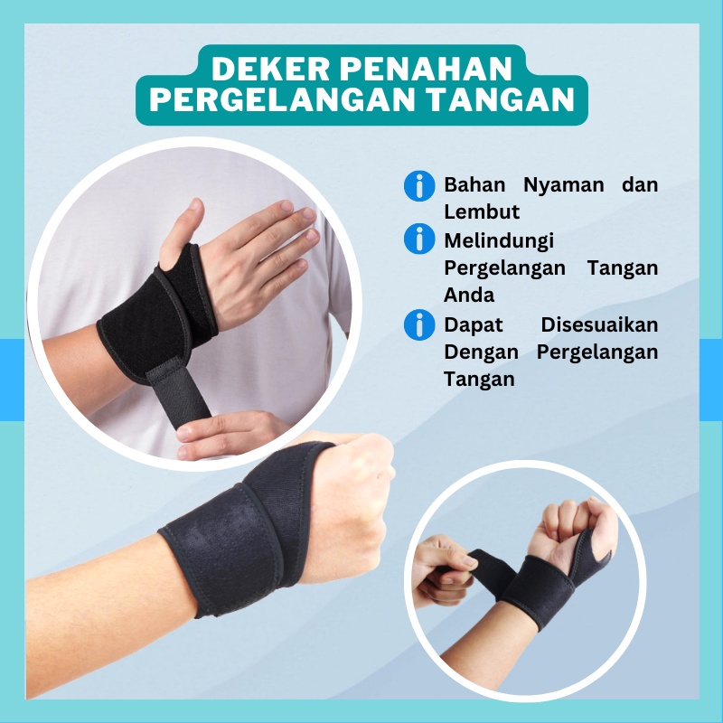 Jual Dekker tangan Dekker Alat Pelindung Penahan Pergelangan Tangan ...